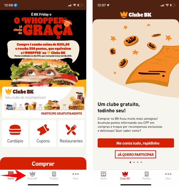 Burger King dá hamburguer grátis na Black Friday; veja como se cadastrar