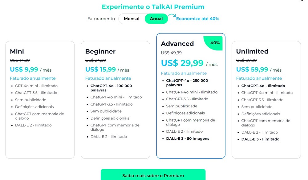 TalkAI: tudo sobre chatbot de IA com padrão do ChatGPT