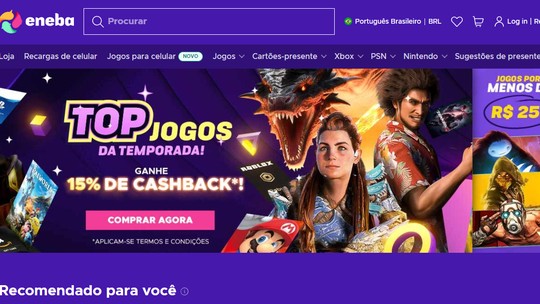 Eneba | Software | TechTudo