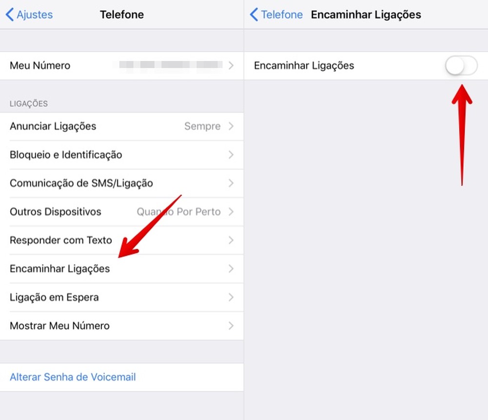 Símbolo de telefone com seta no iPhone? Veja o que significa e como tirar
