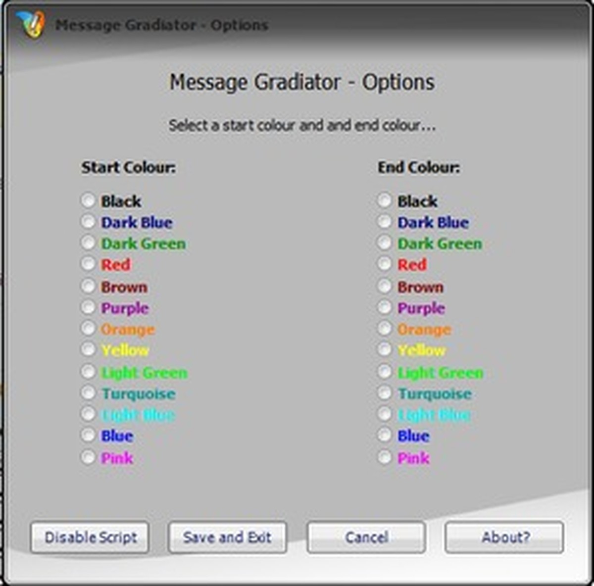 Scripts no Messenger Plus