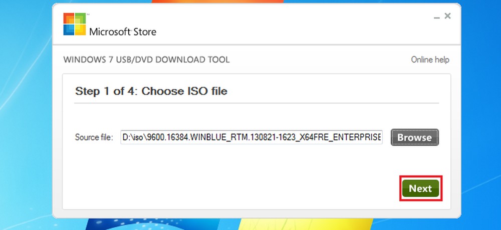Como usar o Windows 7 USB/DVD Download Tool no seu PC