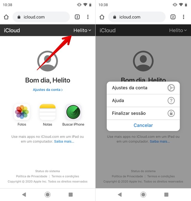 iCloud para Android: como acessar conta e arquivos pelo celular