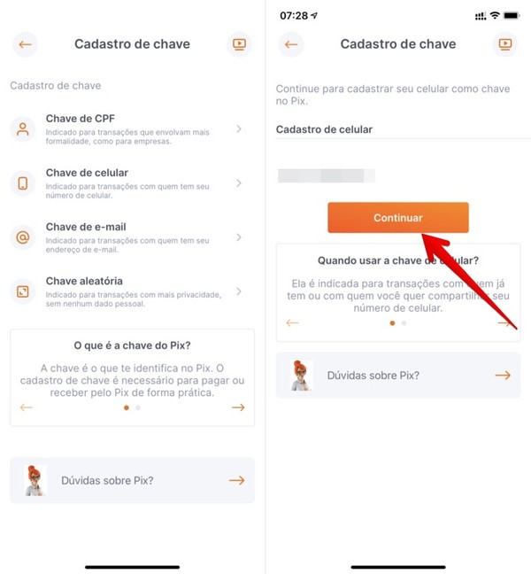 Pix no Banco Inter: como cadastrar chave e transferir dinheiro