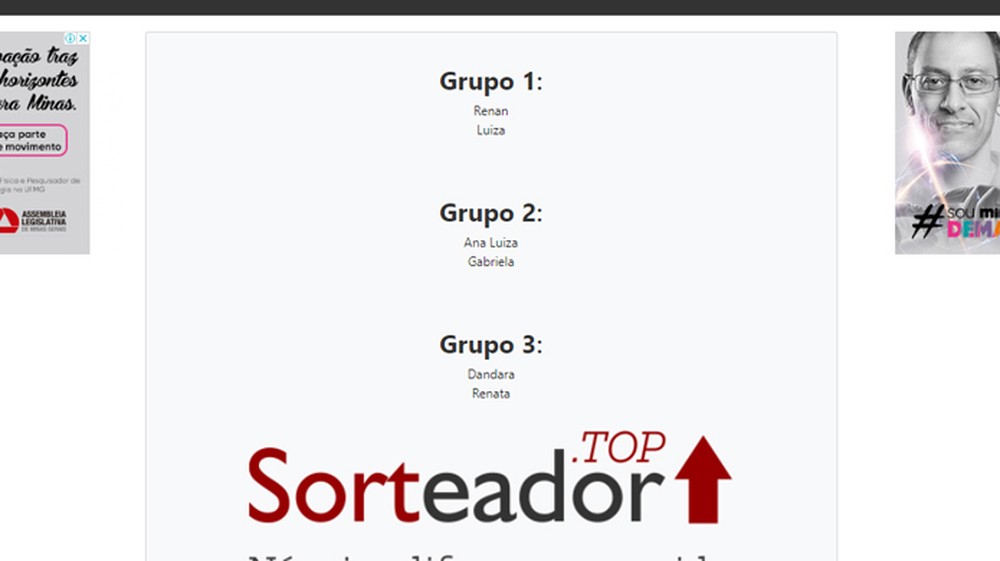 Site para sortear: como usar o Sorteador.top
