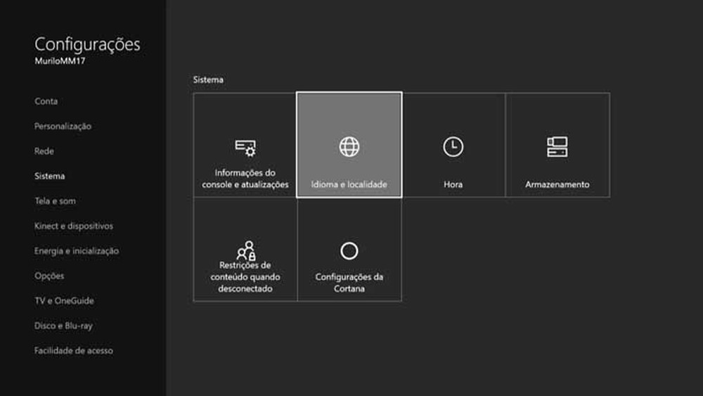 Como usar a assistente Cortana no console Xbox One