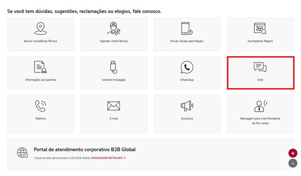Assistência técnica LG: como encontrar telefones e endereços