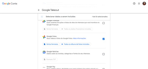 Google Takeout: saiba recuperar fotos e arquivos com o recurso