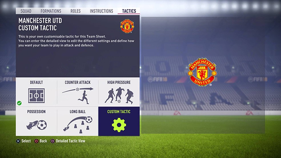 FIFA 18: como customizar suas táticas personalizadas e instruções