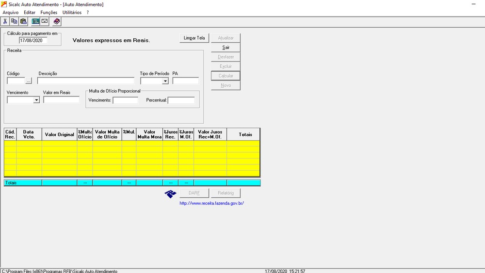 Sicalc: como funciona o programa da Receita Federal para cálculo do Darf