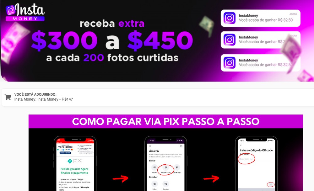 InstaMoney é golpe; entenda como funciona a fraude e saiba se proteger