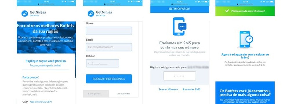 Como funciona o GetNinjas? App facilita a busca por profissionais e ...