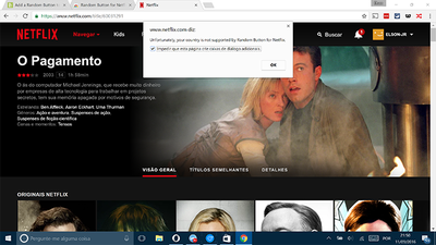 random button netflix