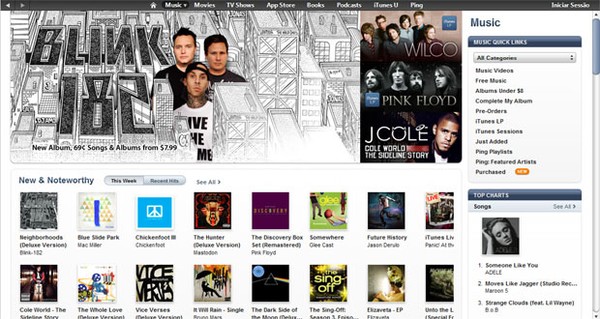 Apple vai levar iTunes Store a mais 10 países europeus
