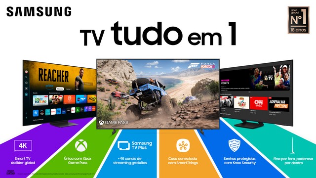 Samsung lança TV com 'tela de cinema' de 98 polegadas; veja preço