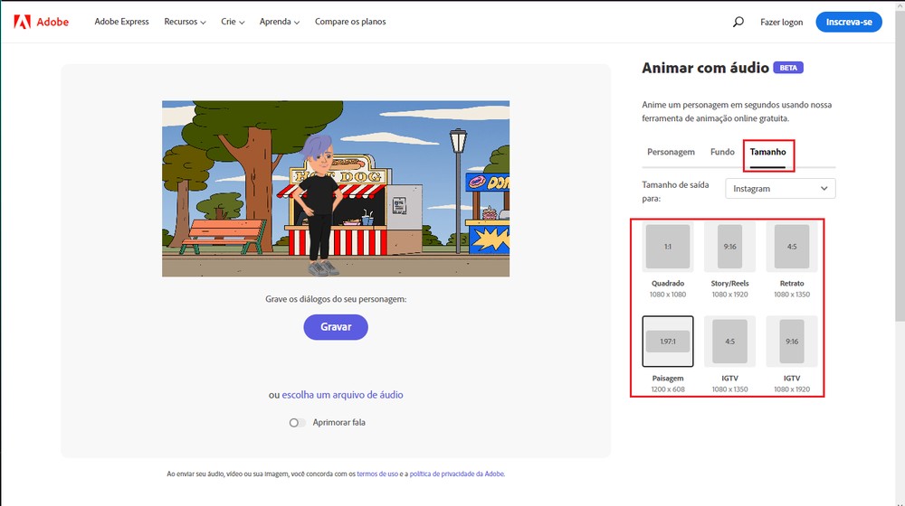 Adobe Express: como usar ferramenta que cria animação para YouTube