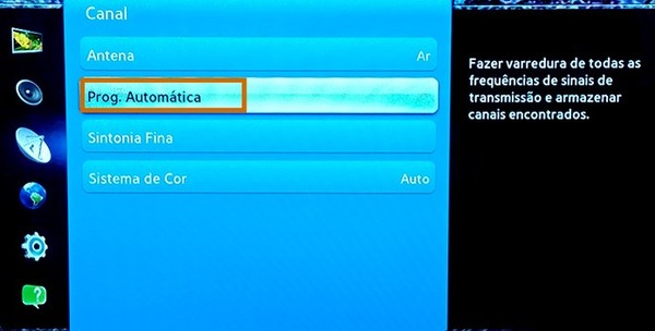 Como instalar antena digital na TV da Samsung