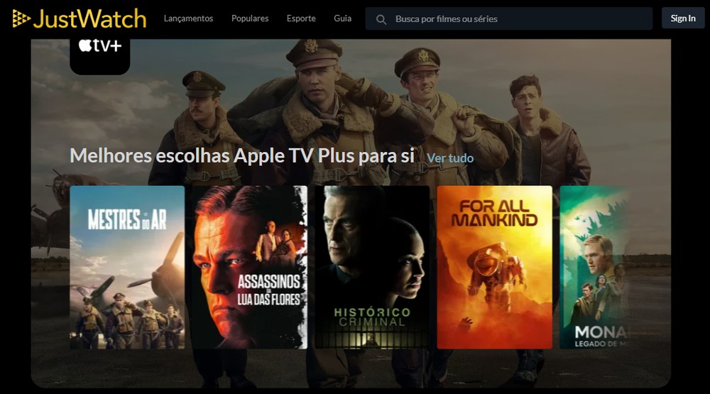 JustWatch: como usar site que mostra filmes e séries disponíveis no streaming