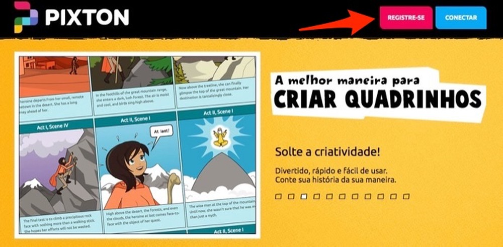 Como fazer história em quadrinhos com o Pixton