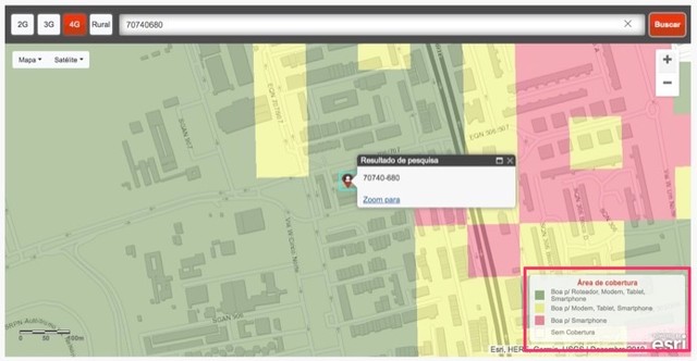 Claro 4G: como consultar o mapa de cobertura