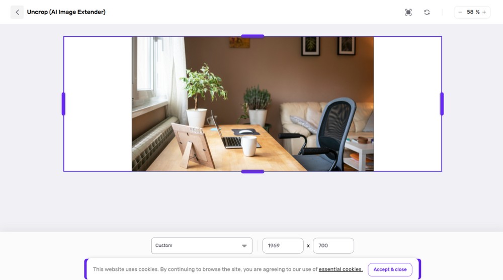6 sites para expandir imagem com IA sem perder qualidade
