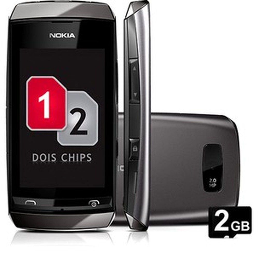Nokia Asha 305 dual-chip chega ao Brasil por R$ 299