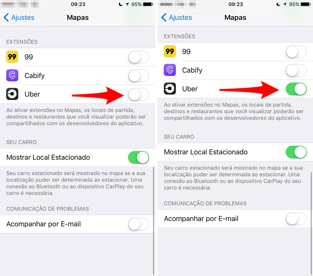 iPhone tem opção prática para pedir Uber direto no Apple Mapas