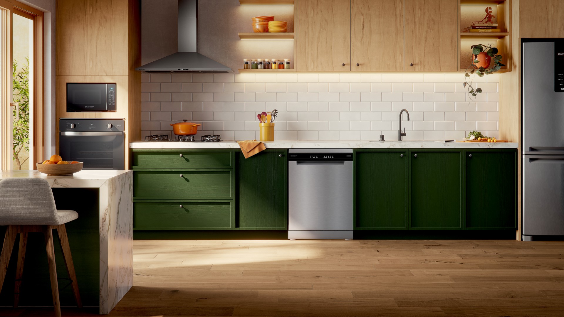 Lava-louças de embutir: 5 modelos para economizar espaço na cozinha