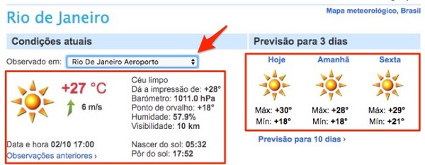 Foreca: como saber a previsão do tempo pelo site