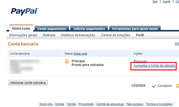 Como integrar sua conta bancária ao PayPal