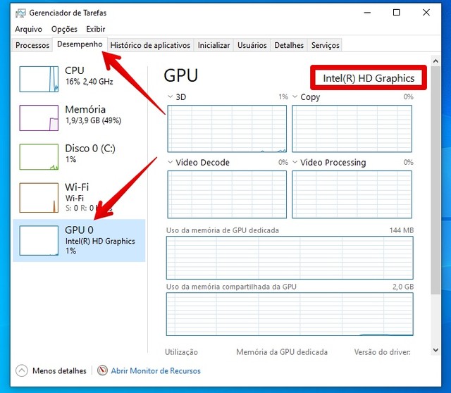 Como ver a placa de vídeo do PC para descobrir o modelo