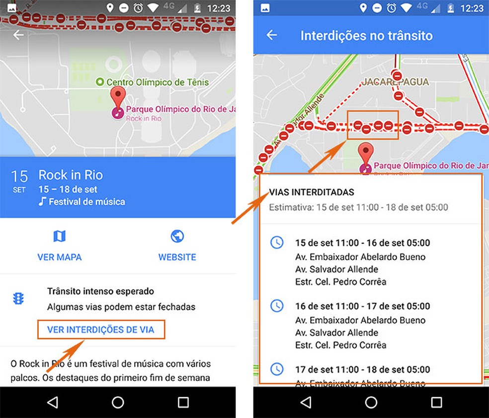 Como chegar à Cidade do Rock; Google Maps dá dicas para ir ao Rock in Rio