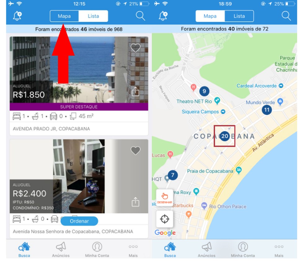 Como encontrar casas e apartamentos para alugar com o app ZAP Aluguel