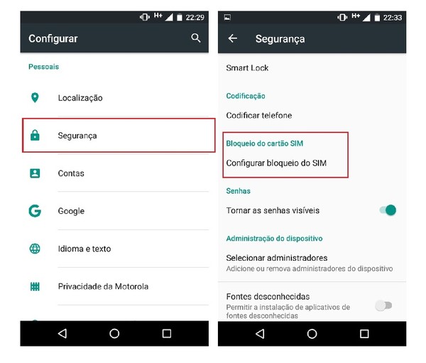 Como descobrir o PIN do celular
