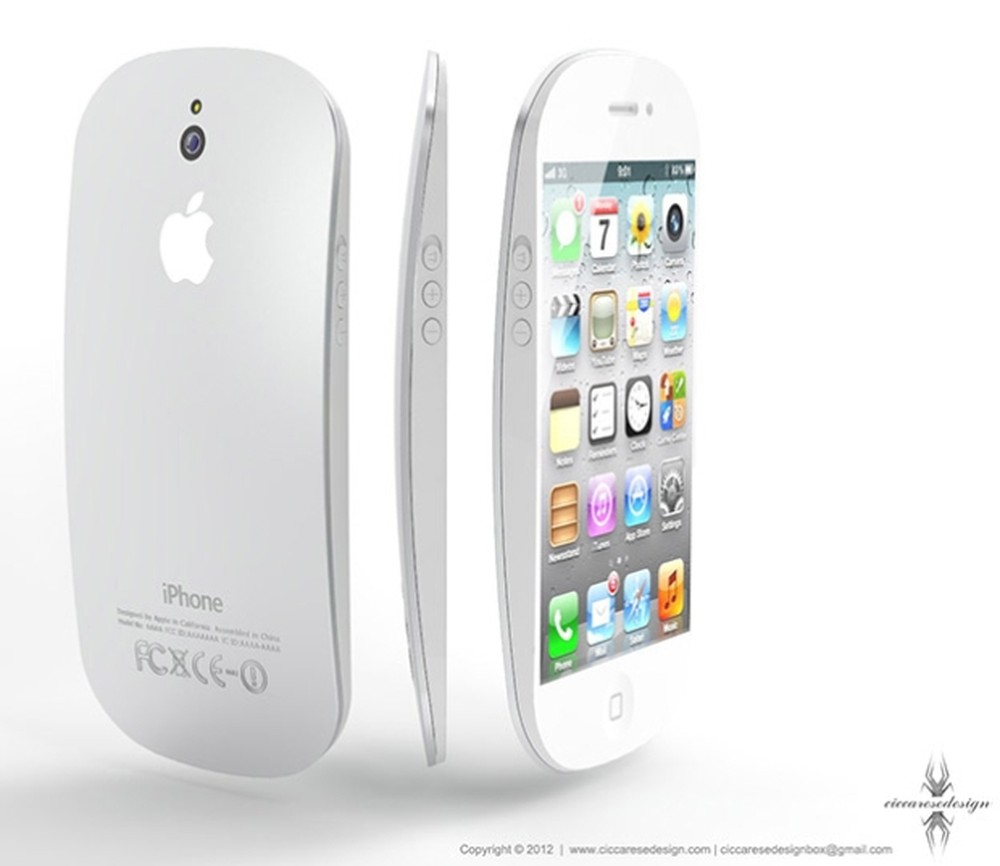 Render conceitual de iPhone 5 apresenta design revolucionário
