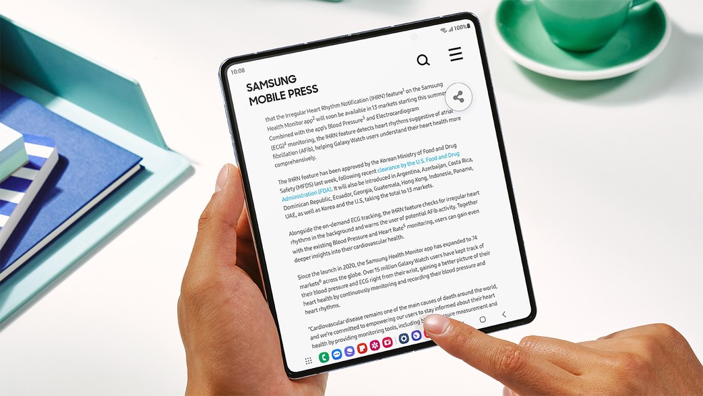Galaxy Z Fold 5: veja preço e ficha técnica completa