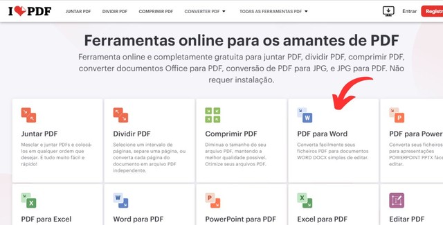 I Love PDF: saiba como converter, comprimir, editar e juntar PDF no site