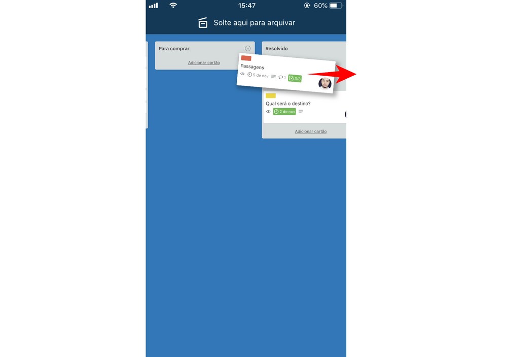 Como usar o Trello no celular