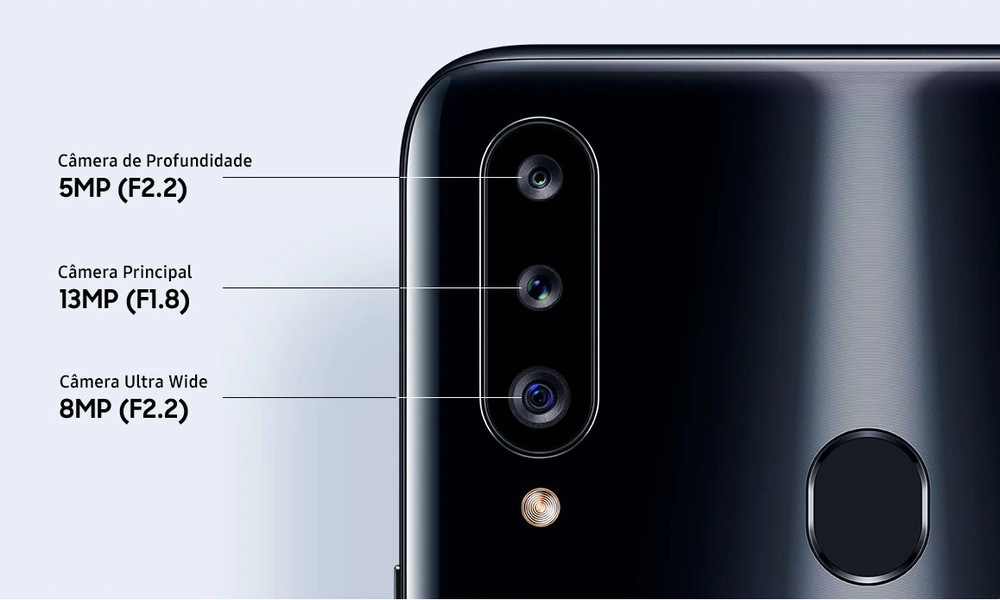 Ficha técnica do Galaxy A20S: saiba preço, prós e contras