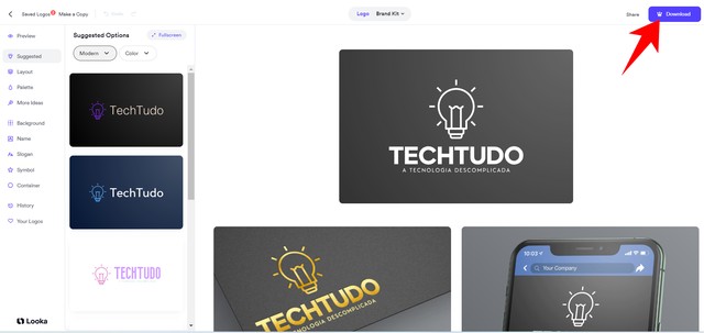 Looka: como usar inteligência artificial que cria logos