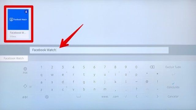 Como baixar e usar o Facebook Watch na smart TV