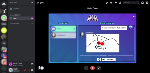 Gartic Phone no Discord: como jogar com amigos na rede social