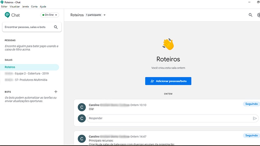Google Chat: veja como funciona e quais são os recursos do mensageiro