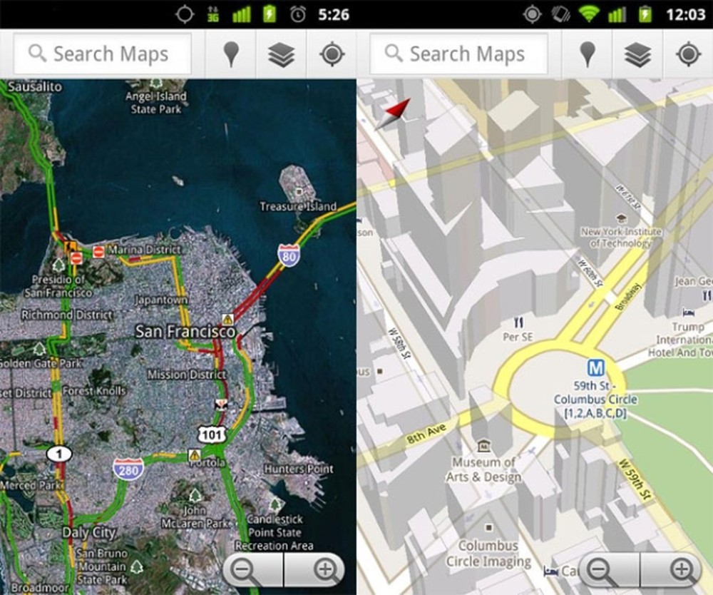 Atualização do Google Maps para Android traz suporte para tecnologia NFC