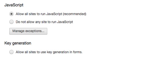 Como resolver erros de script no navegador