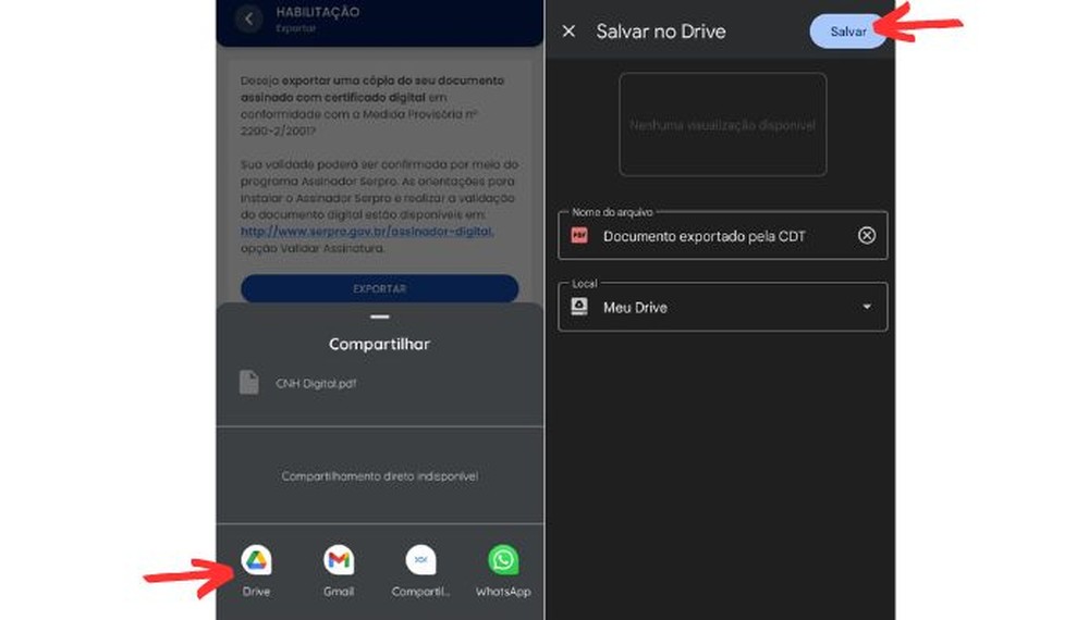 Como baixar a CNH digital no seu celular: aprenda o passo a passo