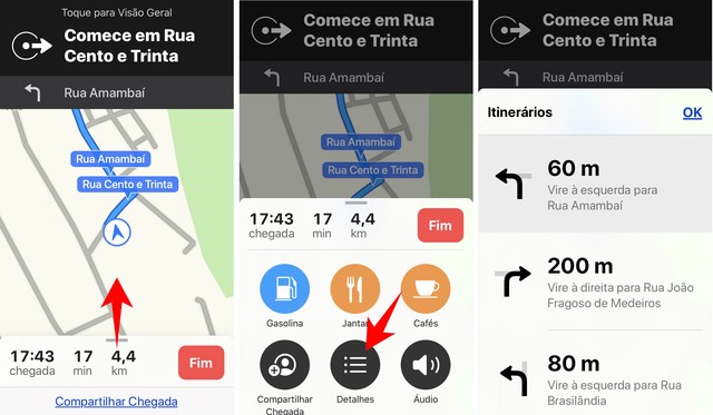 Como traçar rota ponto a ponto no Google Maps e no Apple Maps