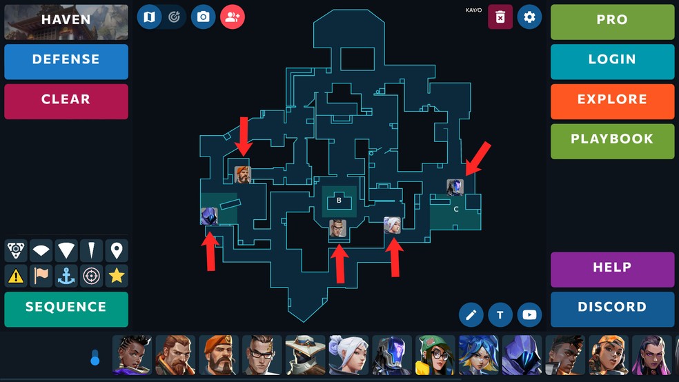 Como usar Valoplant, site de estratégias de Valorant com mapas e ...