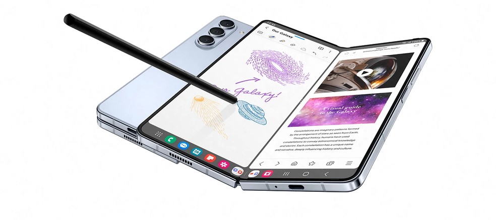Galaxy Z Fold 5: veja preço e ficha técnica completa