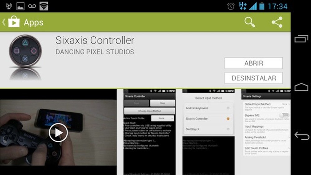 Como conectar controle PS3 no celular Android